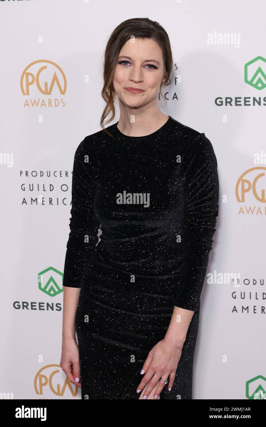 Hollywood, USA. 25th Feb, 2024. Jen D'Angelo attends the 35th Annual ...