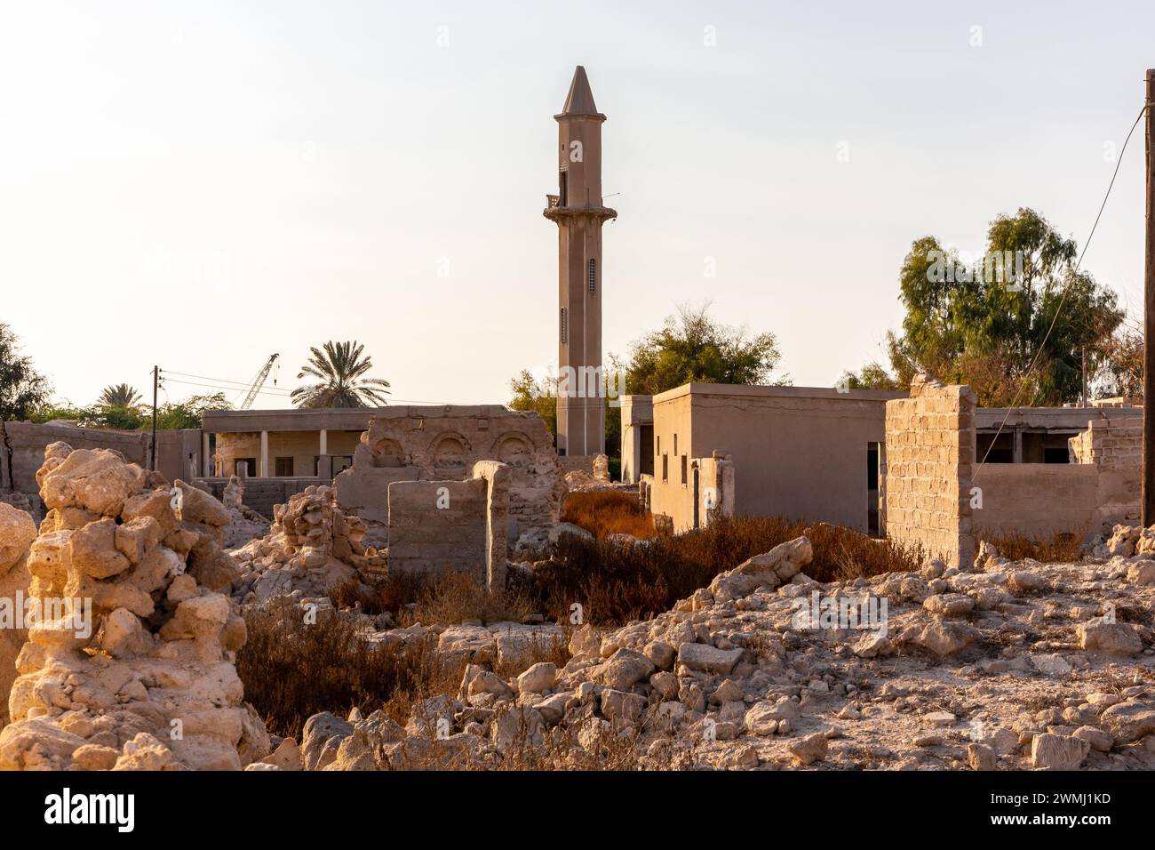 Ruined abandoned Al Jazirah Al Hamra haunted town in Ras Al Khaimah ...
