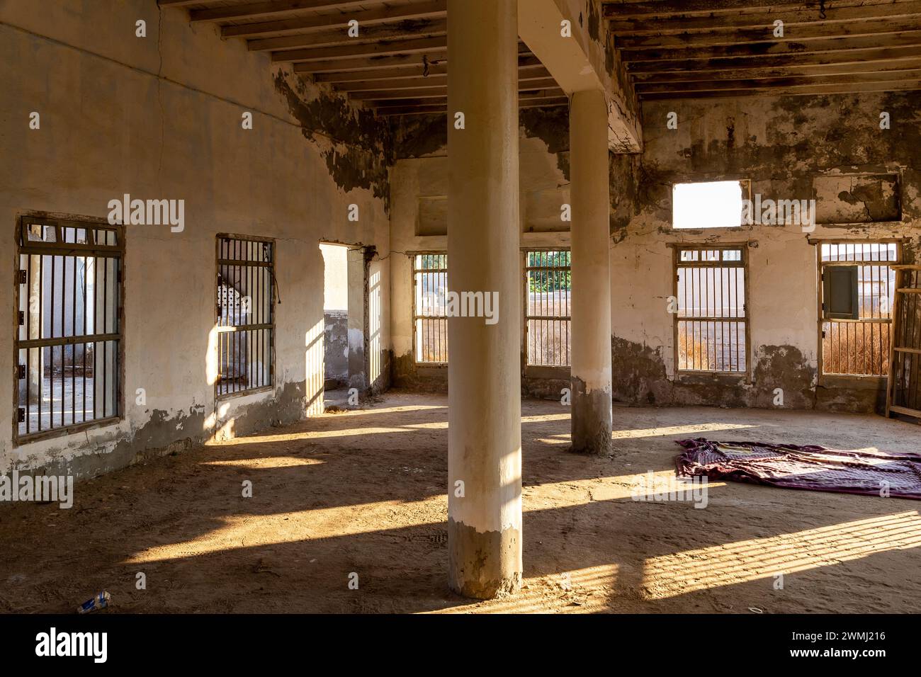 Inside of demolished abandoned mosque in Al Jazirah Al Hamra haunted ...