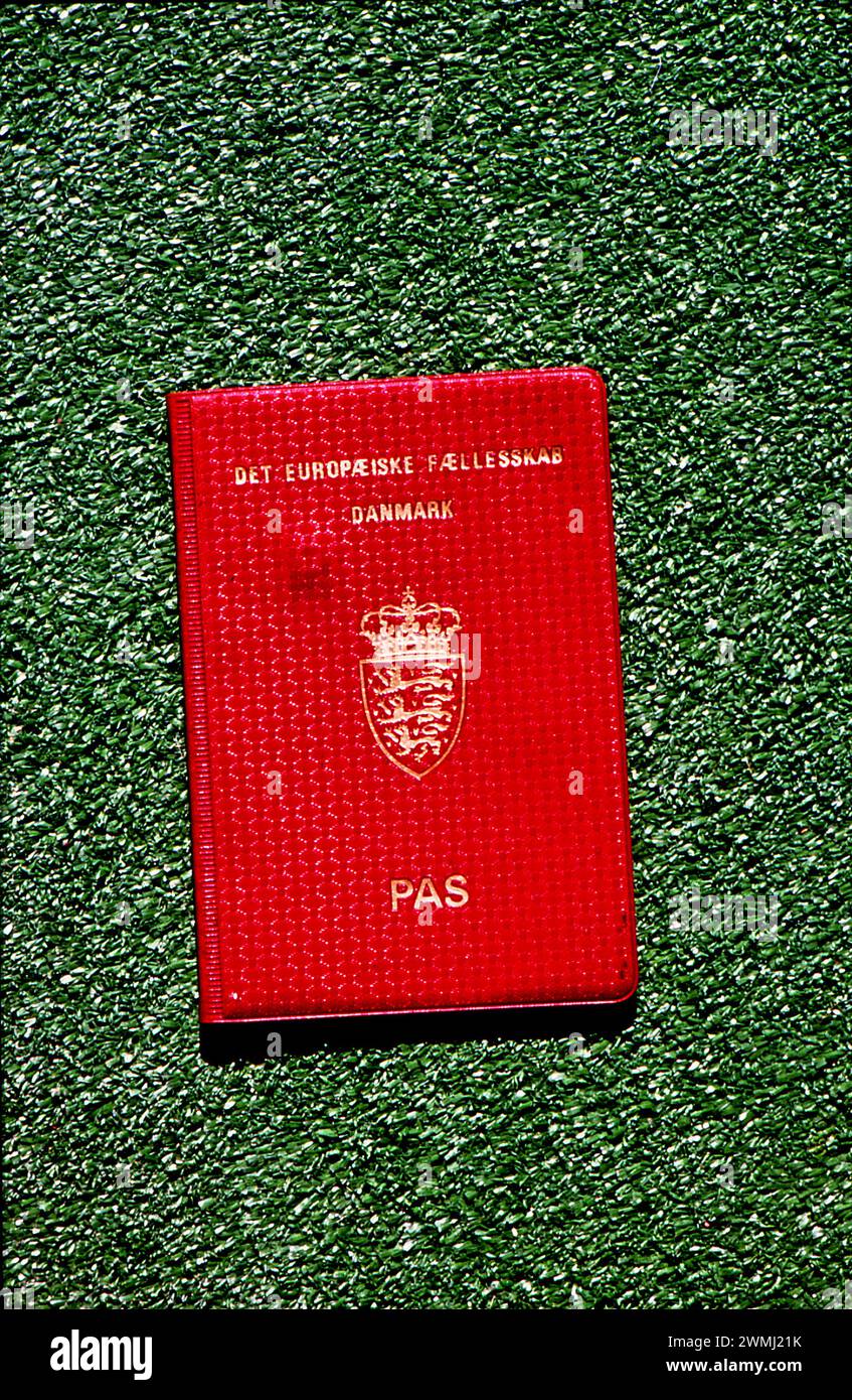 Copenhagen, Denmark /File image danish european passport in danish ...