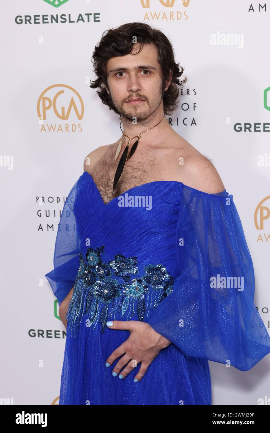 Hollywood, USA. 25th Feb, 2024. Cameron Kostopoulos attends the 35th ...