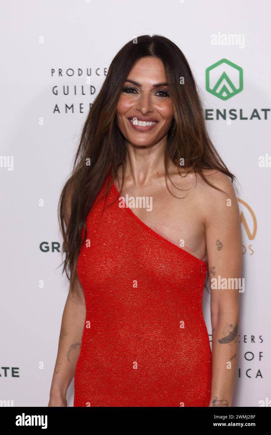 Hollywood, USA. 25th Feb, 2024. Sarah Shahi attends the 35th Annual ...