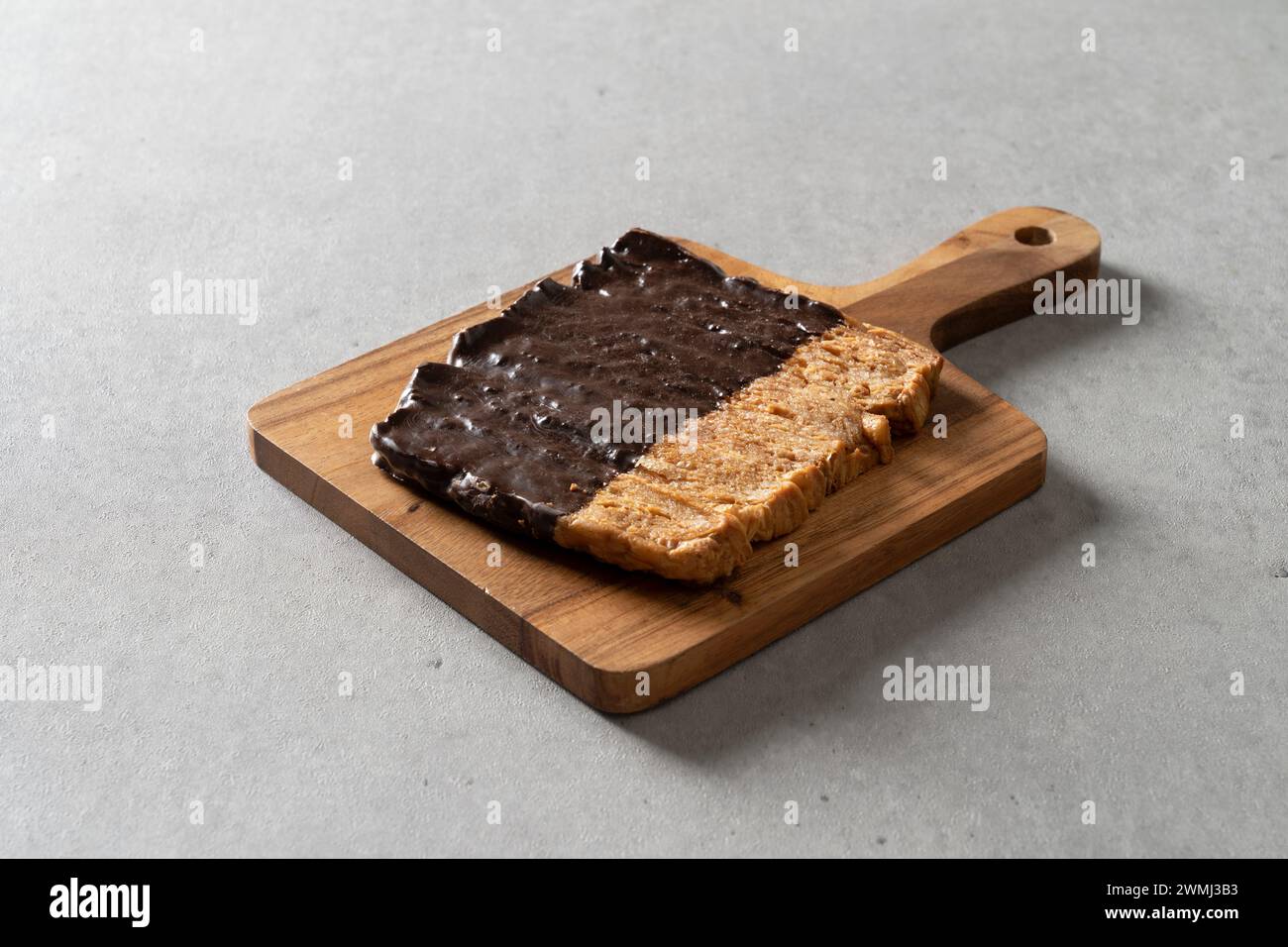 Strawberry, dacquoise, terrine, sweets, cake, garlic rusk, garlic, rusk ...