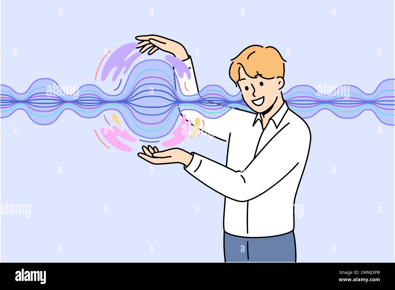 Vibration experiments Stock Vector Images - Alamy