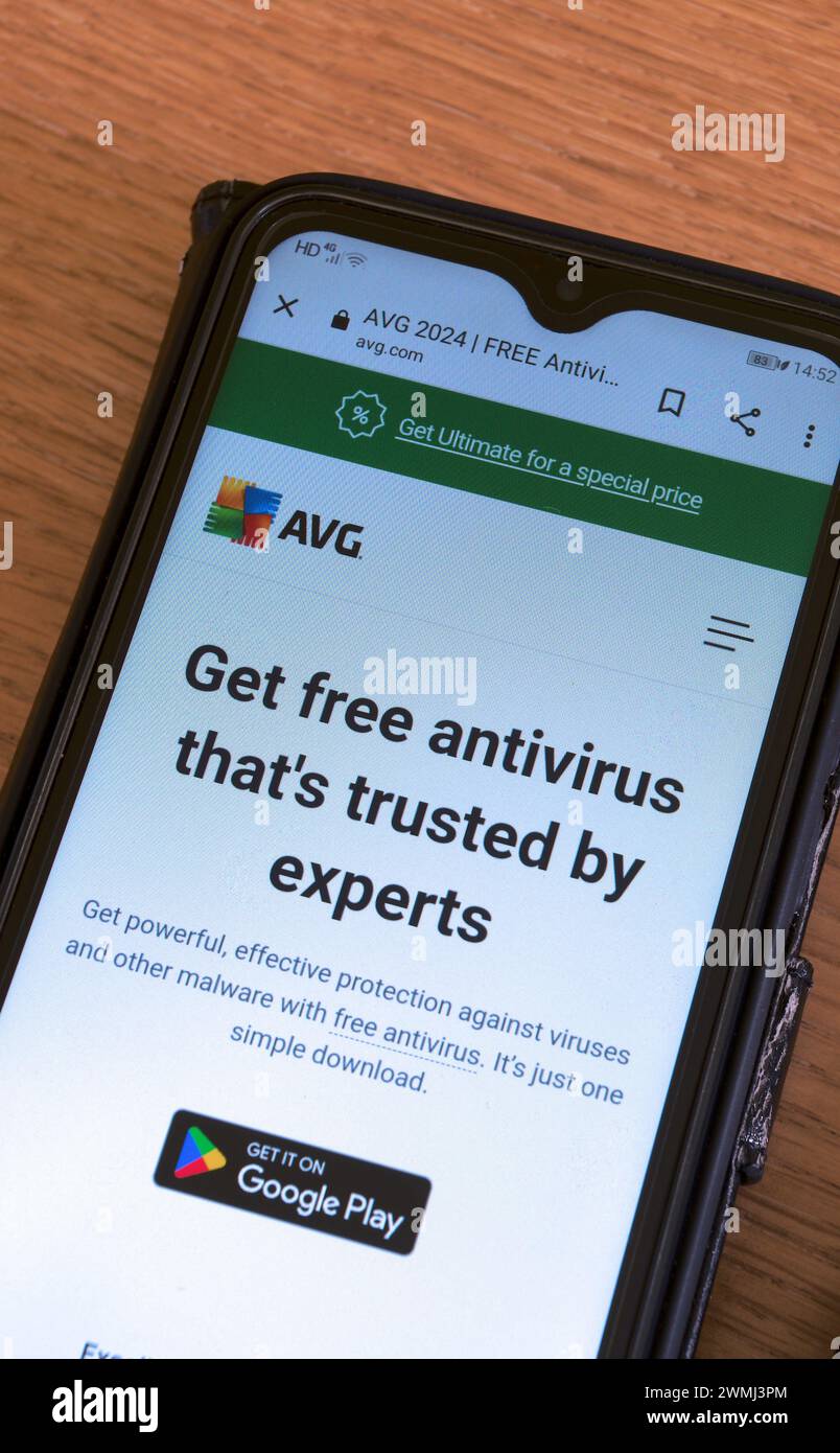 Anti virus avg hi-res stock photography and images - Alamy