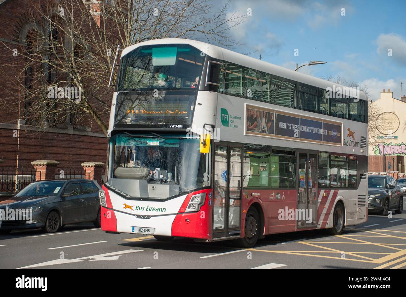 Bus, Cork City. Ireland Stock Photo - Alamy