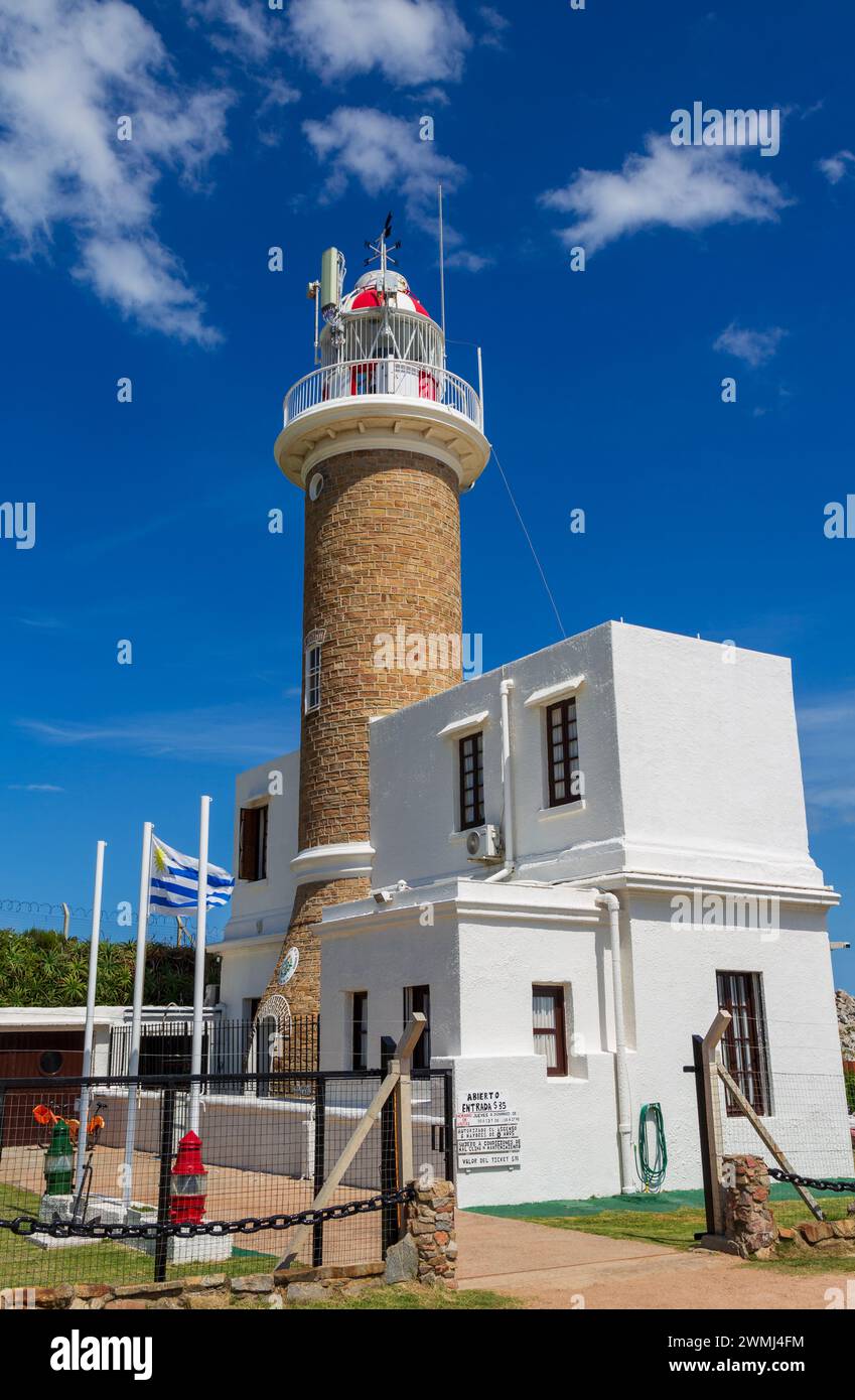 Punta Brava Lighthouse, Montevideo, Uruguay, South America Stock Photo ...