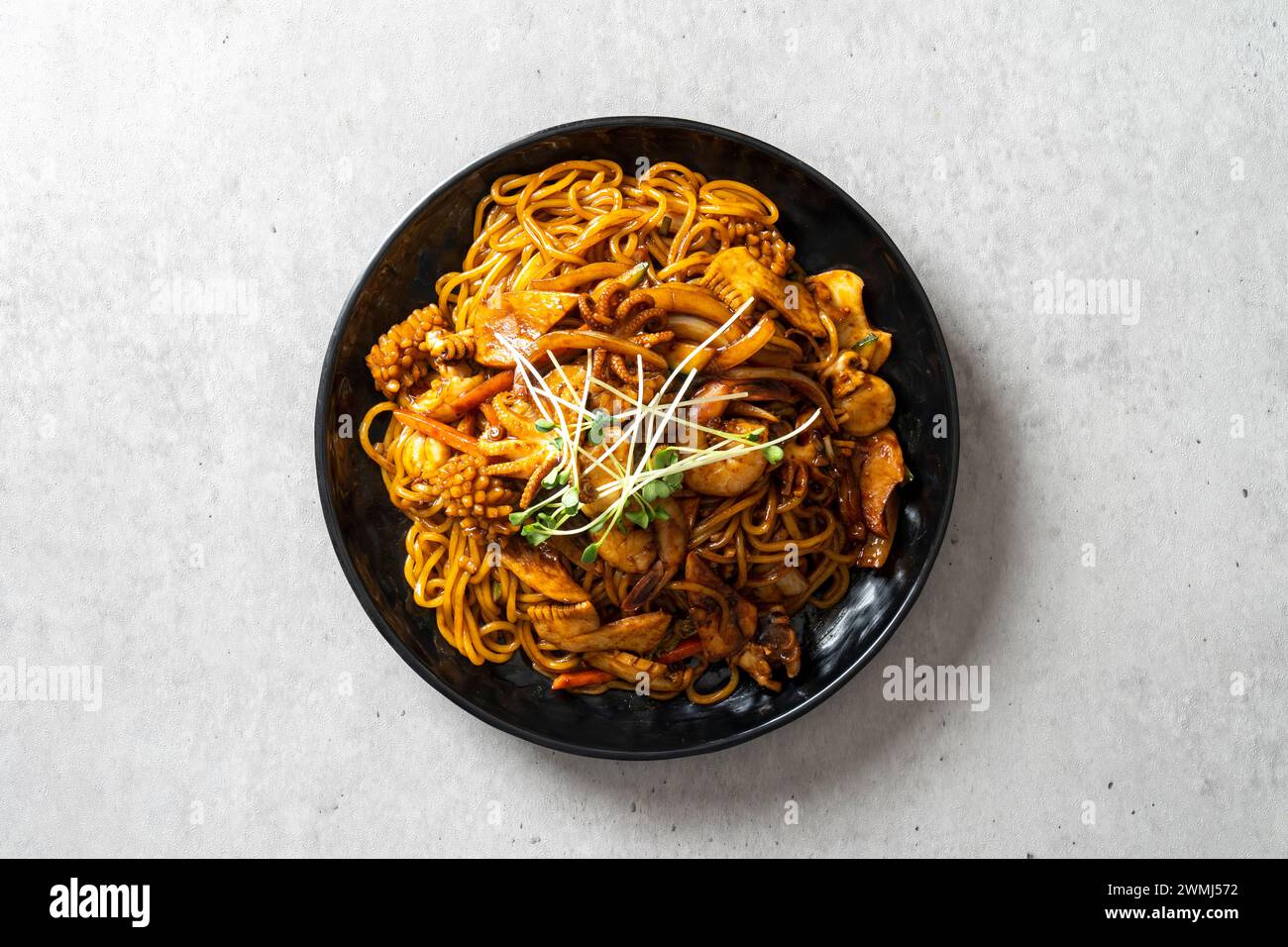 Palbochae Tangsuyuk Samseon Tray Black Bean Noodles Black Bean Noodles ...