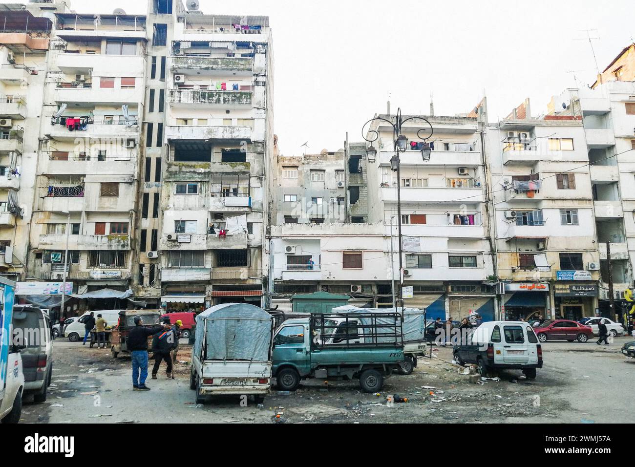 Syria, Latakia, town center Stock Photo - Alamy