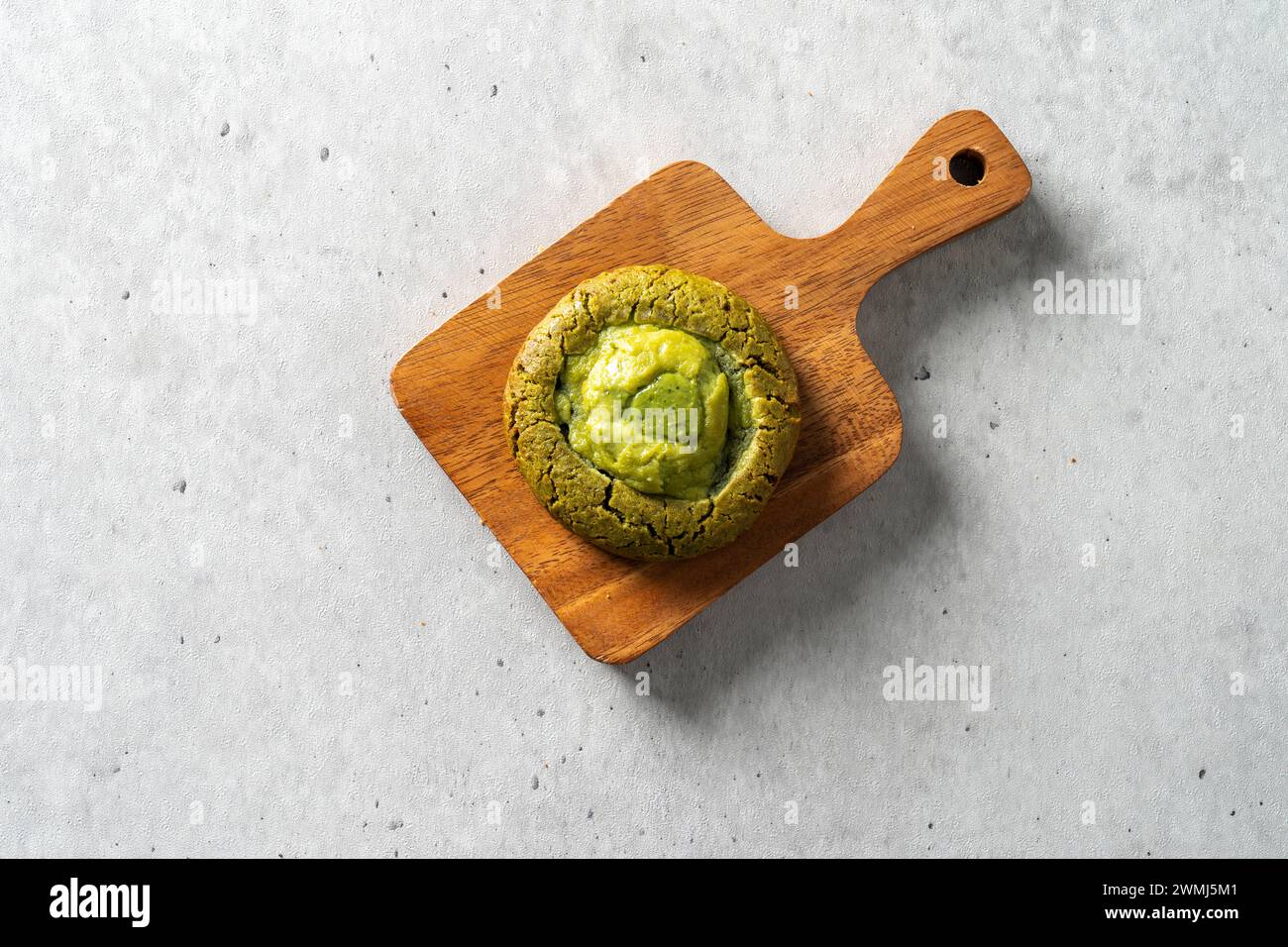 Korean food dish sweets cookie snacks Matcha S'mores Stock Photo - Alamy