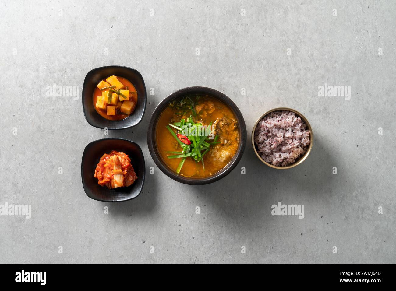 Korean food dish Pungcheon Fresh Water Eel Grilled Eel Soup Eel ...