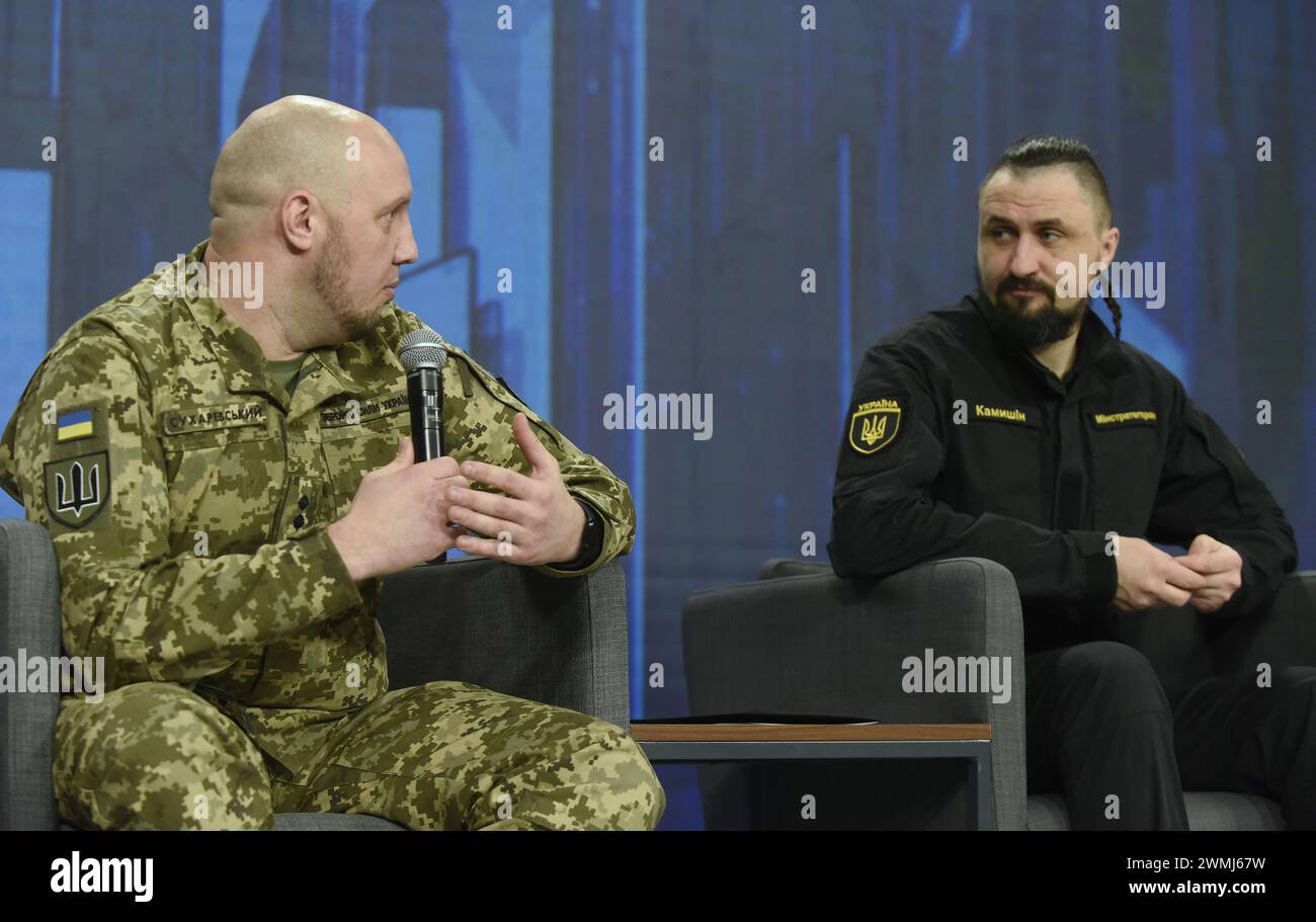 KYIV UKRAINE FEBRUARY 25 2024 Deputy Commander in Chief Of The kyiv-ukraine-february-25-2024-deputy-commander-in-chief-of-the