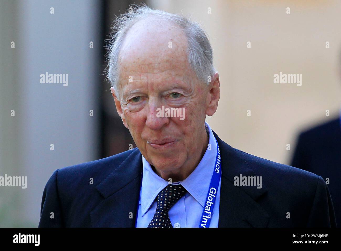 FILE - Chairman of RIT Capital Partners, Lord Jacob Rothschild arrives ...