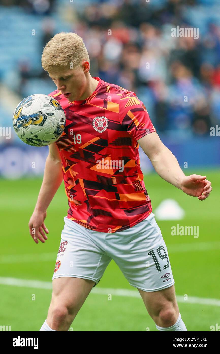 ALEX COCHRANE, professional football player, playing for Heart of ...