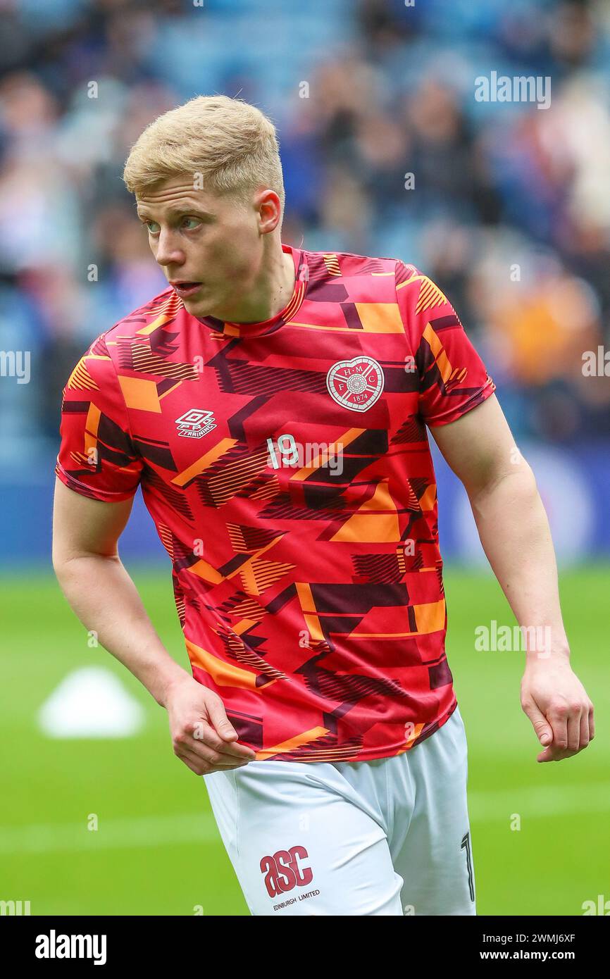 ALEX COCHRANE, professional football player, playing for Heart of ...