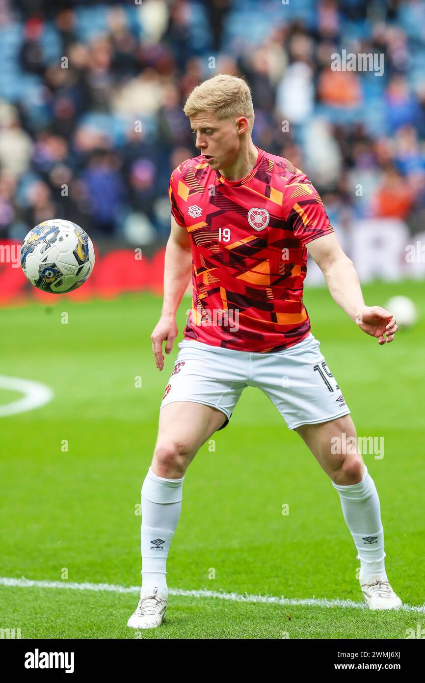 ALEX COCHRANE, professional football player, playing for Heart of ...