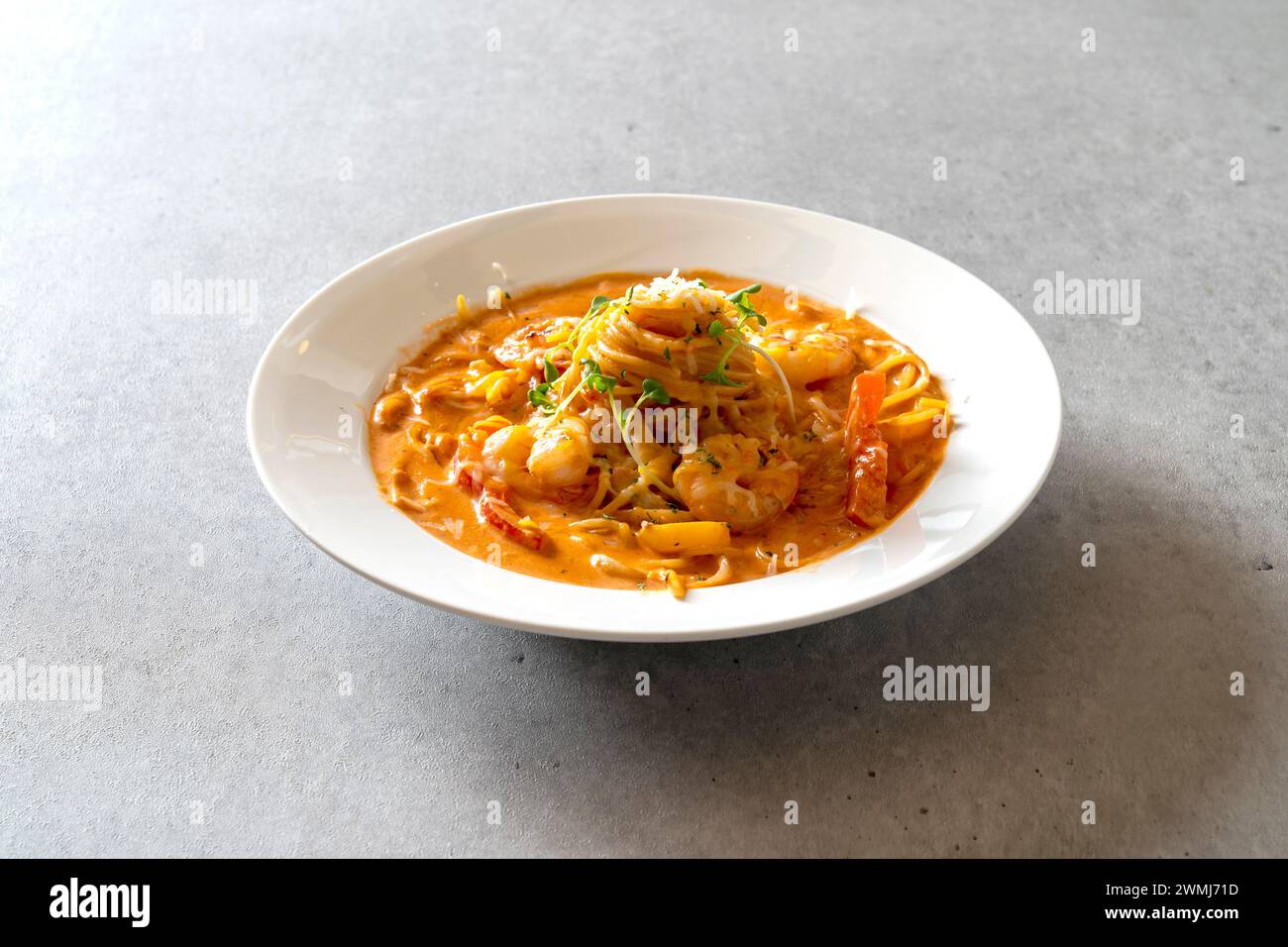 Korean food dish Steak, rosé pasta, tomato spaghetti, caviar, garlic ...