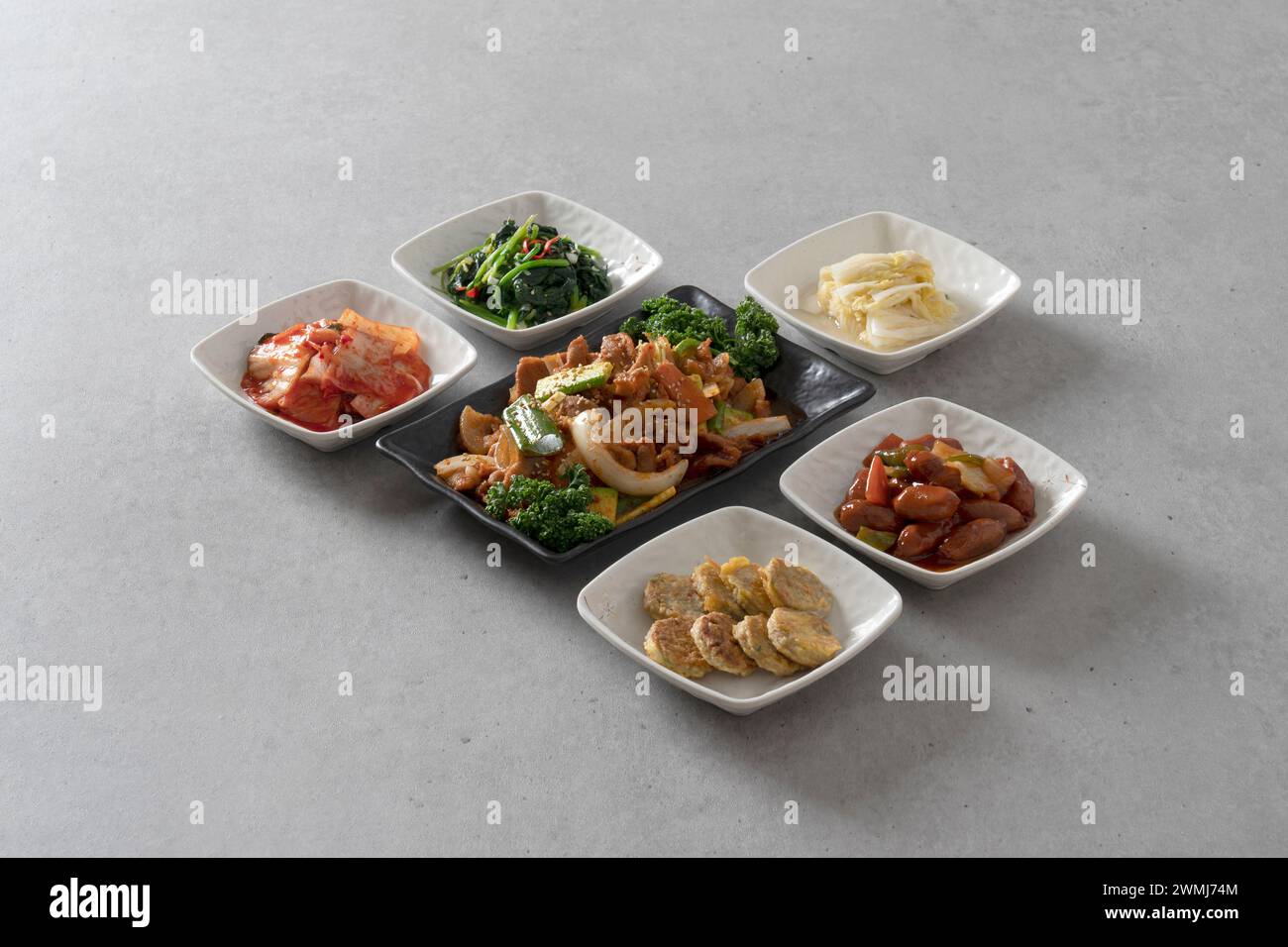 Korean food dish Dongtae-tang Kimchi Roll Mackerel Braised Mackerel ...