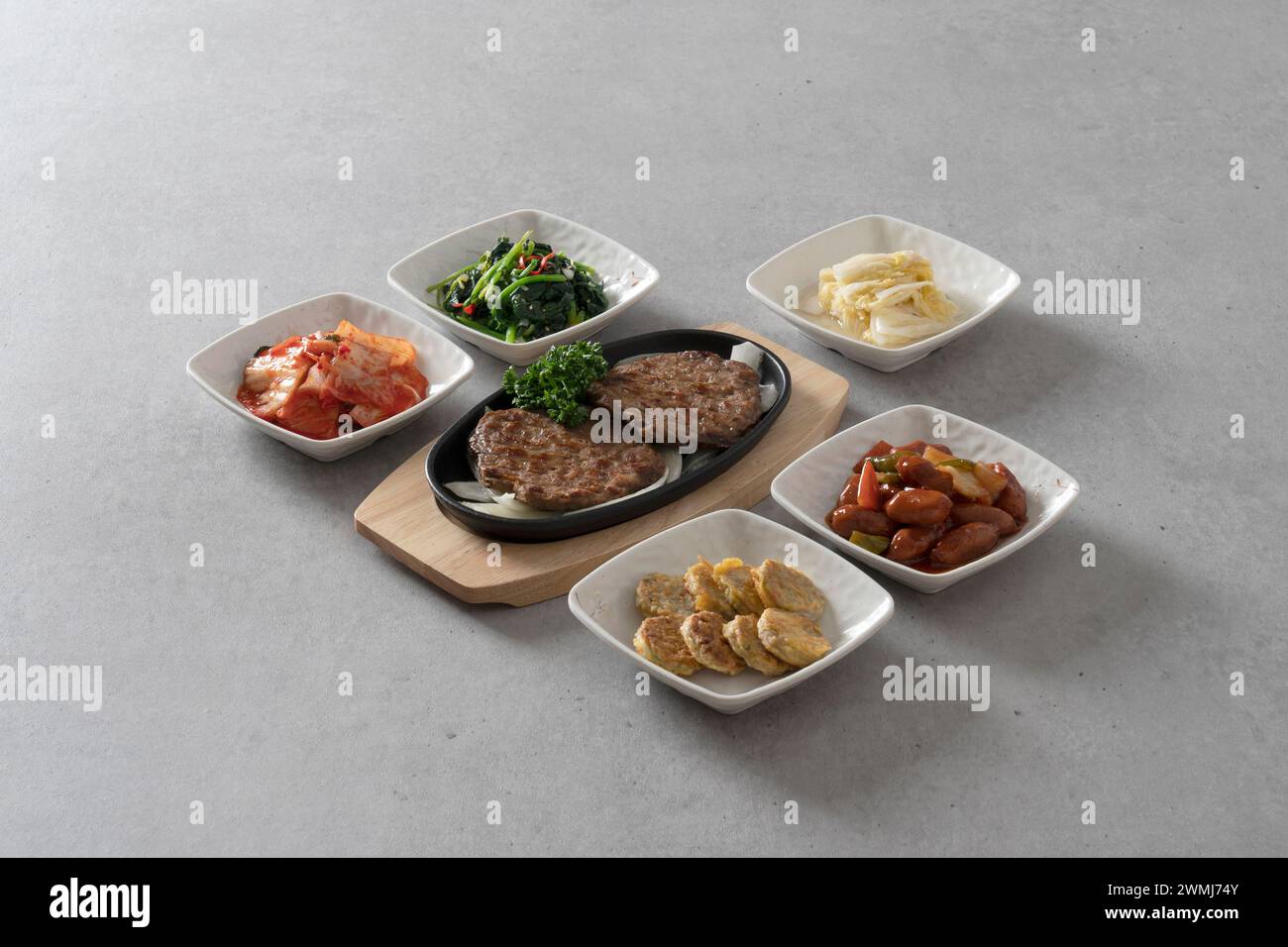 Korean food dish Dongtae-tang Kimchi Roll Mackerel Braised Mackerel ...