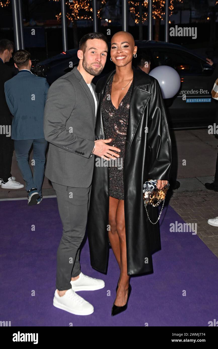 Miss Germany 2024. Sharon Battiste und Jan Hoffmann anläßlich der Wahl ...