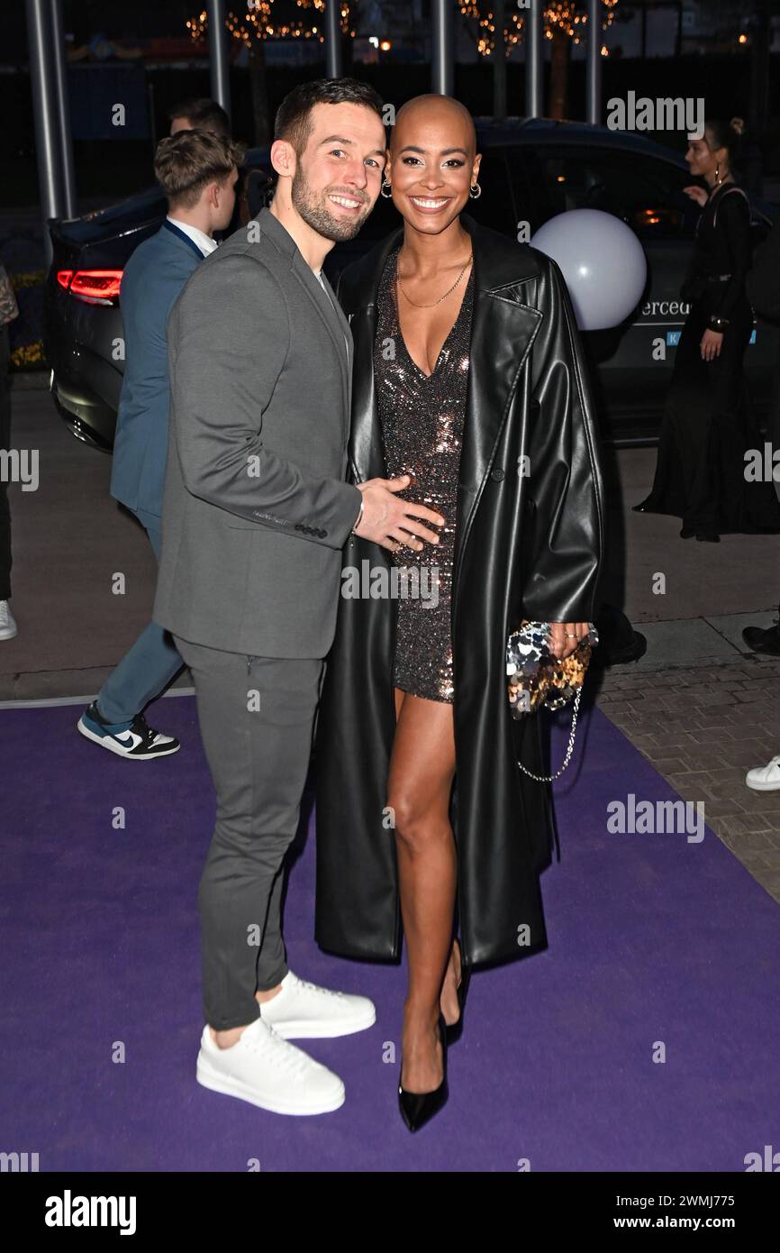 Miss Germany 2024. Sharon Battiste und Jan Hoffmann anläßlich der Wahl ...