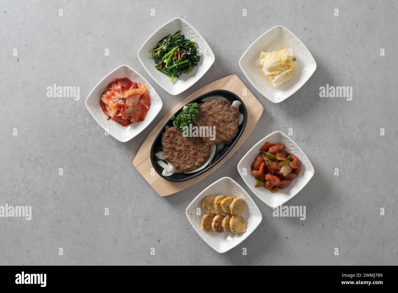 Korean food dish Dongtae-tang Kimchi Roll Mackerel Braised Mackerel ...