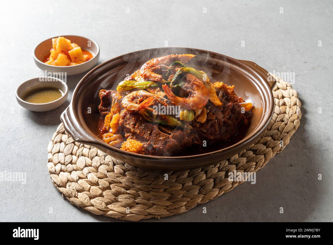 Pork rib hangover soup, marketplace rice soup, boneless bone hangover ...