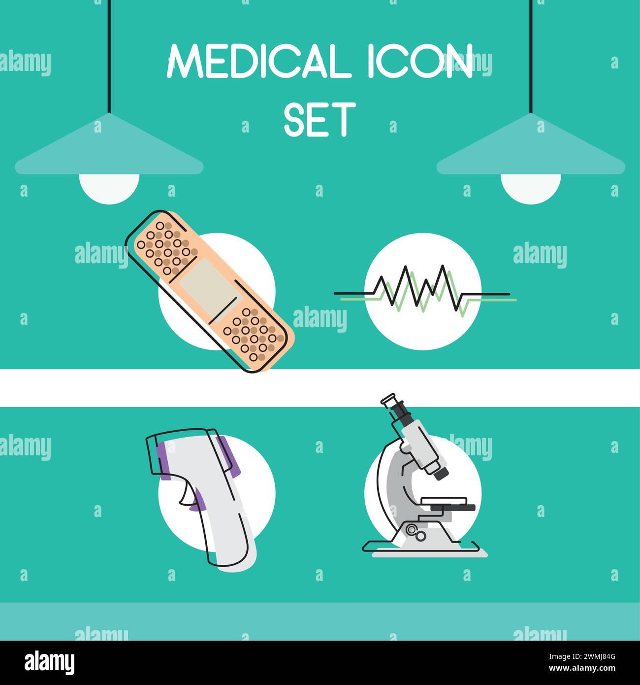 Set of medical icons Vector Stock Vector Image & Art - Alamy