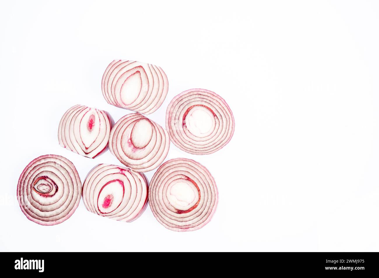 onion slices, Allium cepa Stock Photo - Alamy
