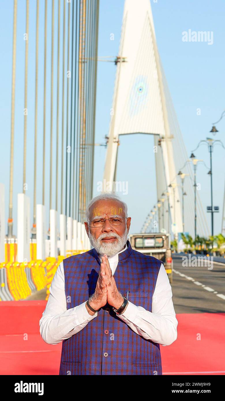 Devbhumi Dwarka, India. 25th Feb, 2024. Devbhumi Dwarka, Feb 25 (ANI ...