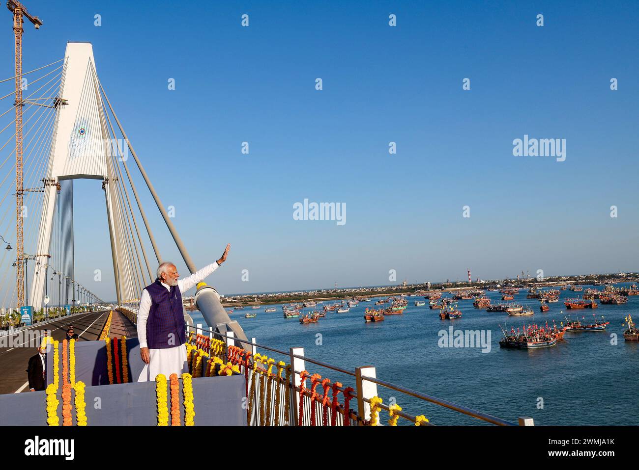 Devbhumi Dwarka, India. 25th Feb, 2024. Devbhumi Dwarka, Feb 25 (ANI ...