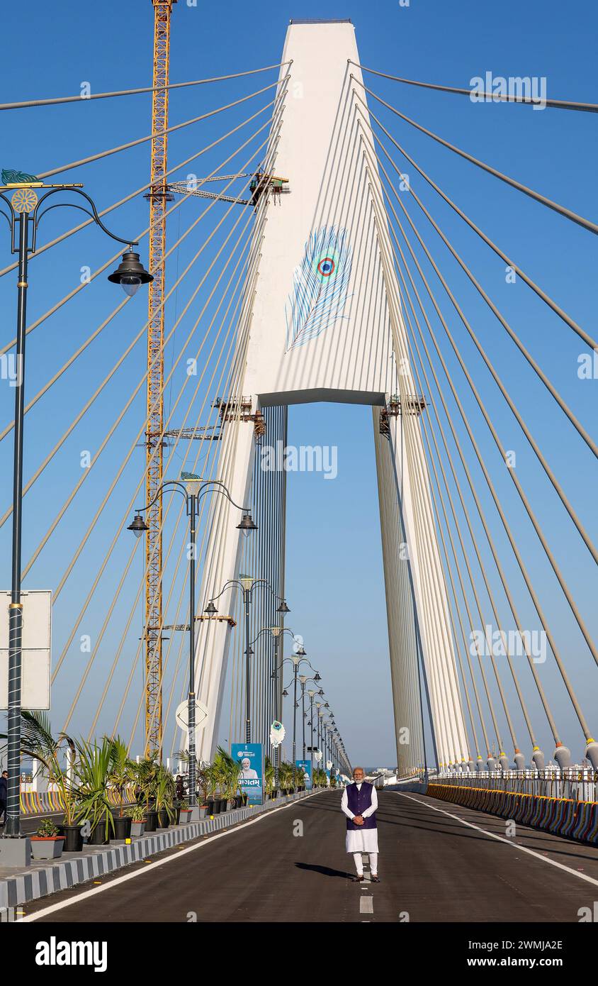 Devbhumi Dwarka, India. 25th Feb, 2024. Devbhumi Dwarka, Feb 25 (ANI ...