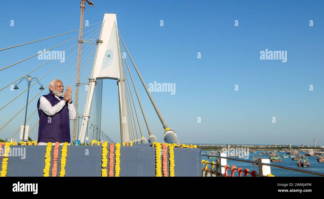 Devbhumi Dwarka, India. 25th Feb, 2024. Devbhumi Dwarka, Feb 25 (ANI ...