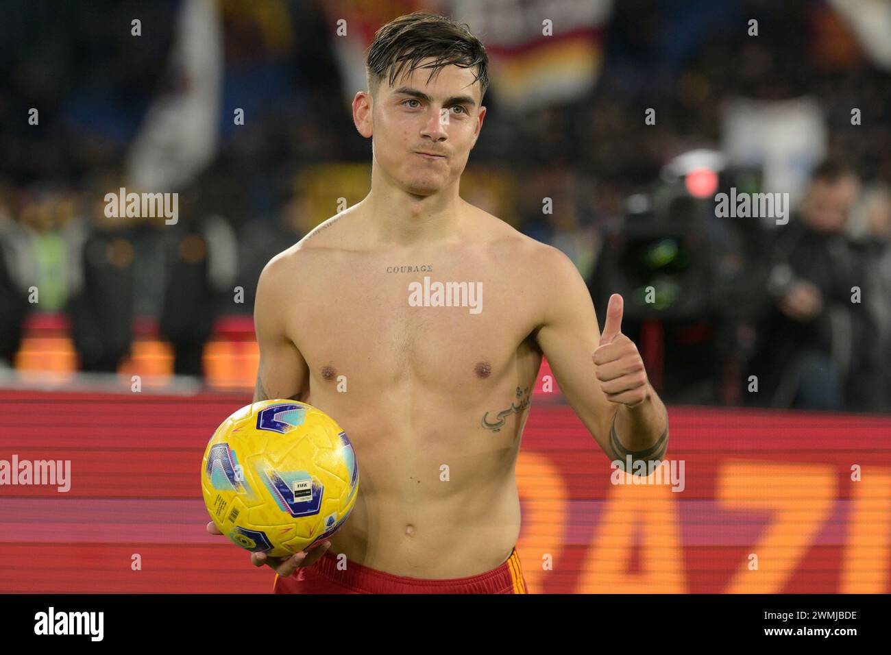 Paulo dybala celebration hi-res stock photography and images - Alamy