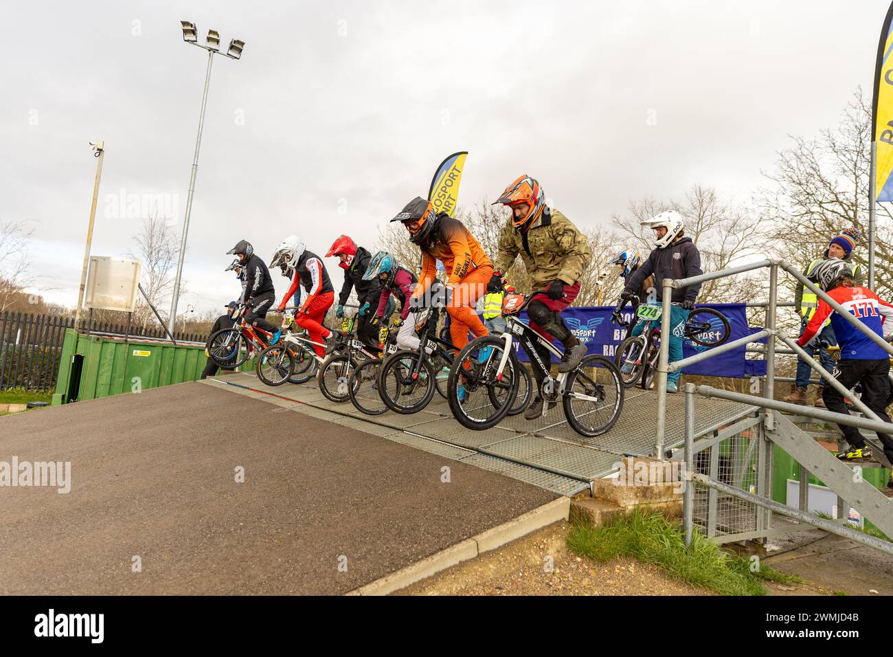 Gosport Deepsouth BMX Bike race Stock Photo - Alamy