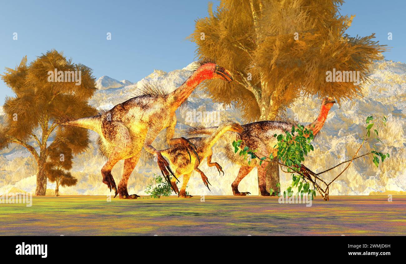 Therizinosaurus was a theropod dinosaur with long claws that lived in ...