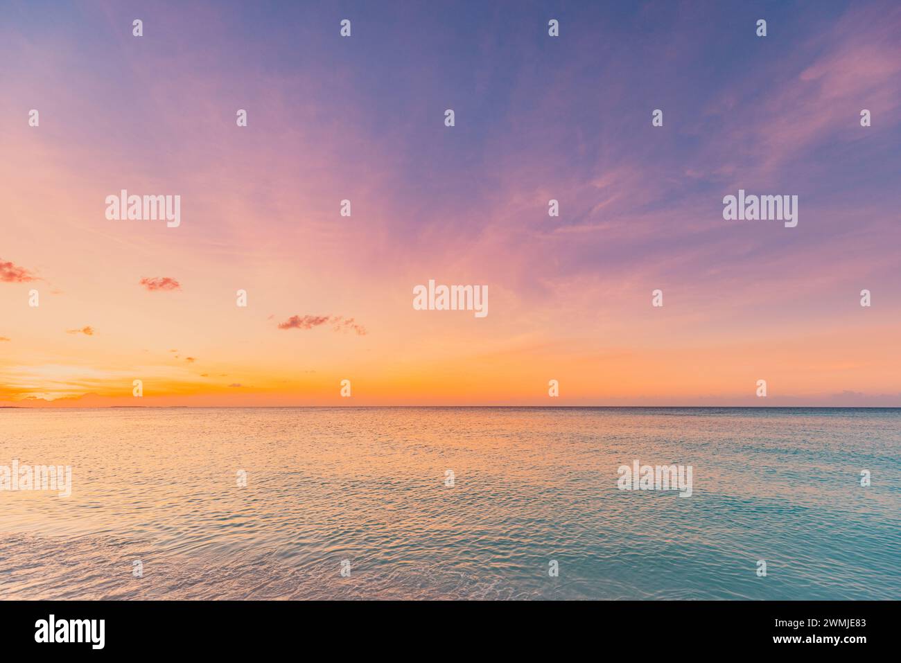 Sea sand sky beachfront sunset colors clouds, coast, horizontal ...