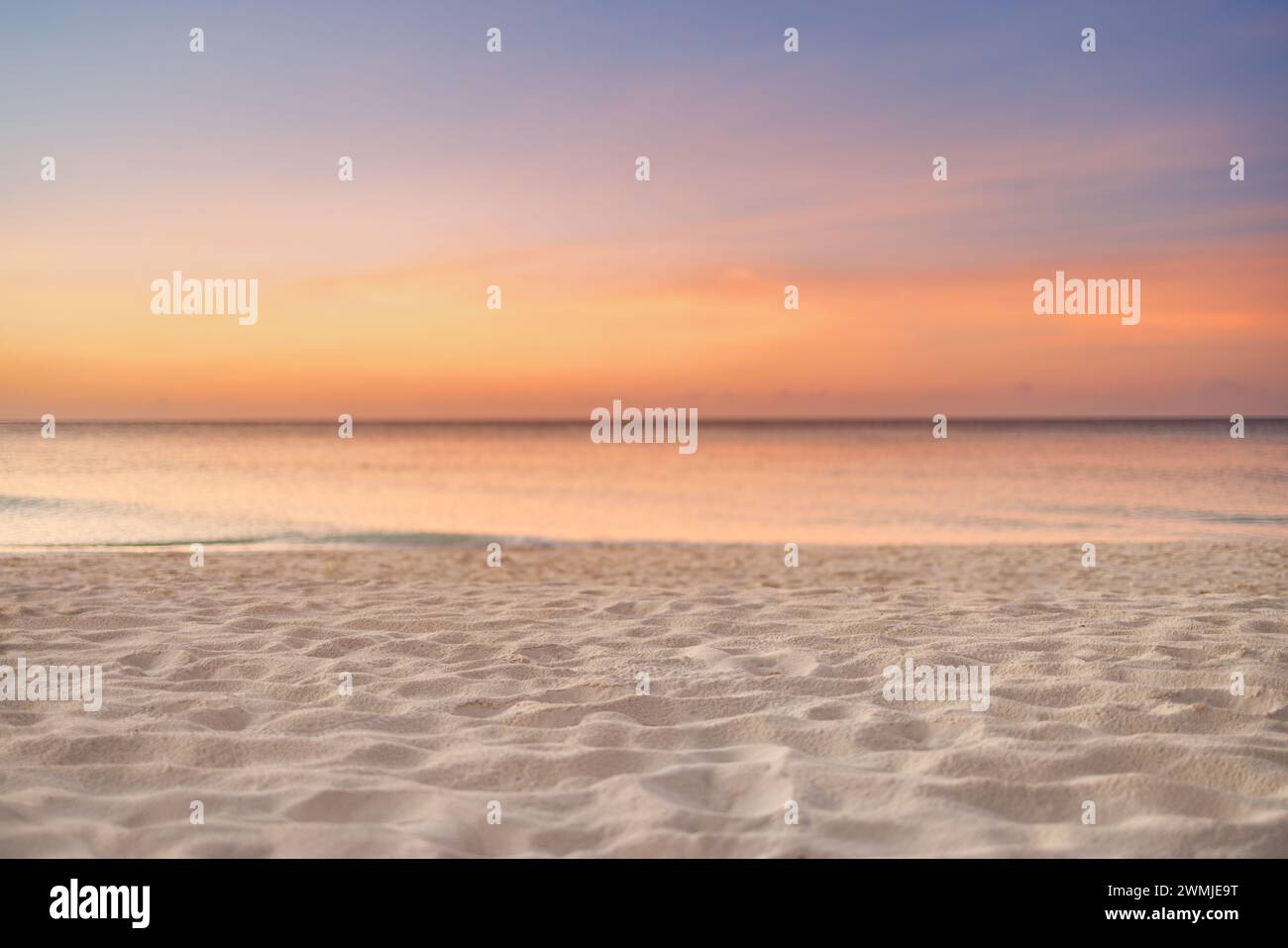 Sea sand sky beachfront sunset colors clouds, coast, horizontal ...