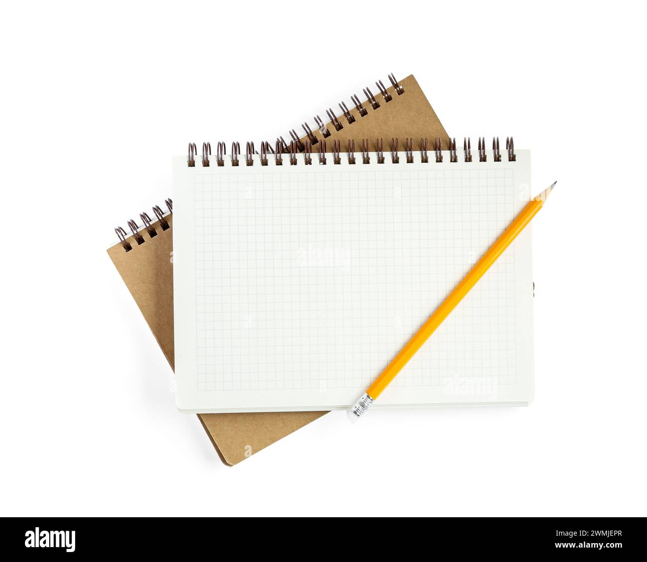 Notebook mockup two notebooks hi-res stock photography and images - Alamy
