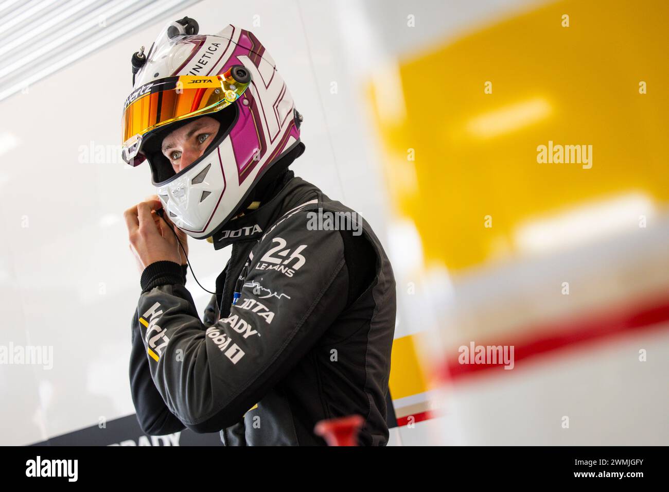 HANSON Philip (gbr), Hertz Team Jota, Porsche 963, portrait during the ...
