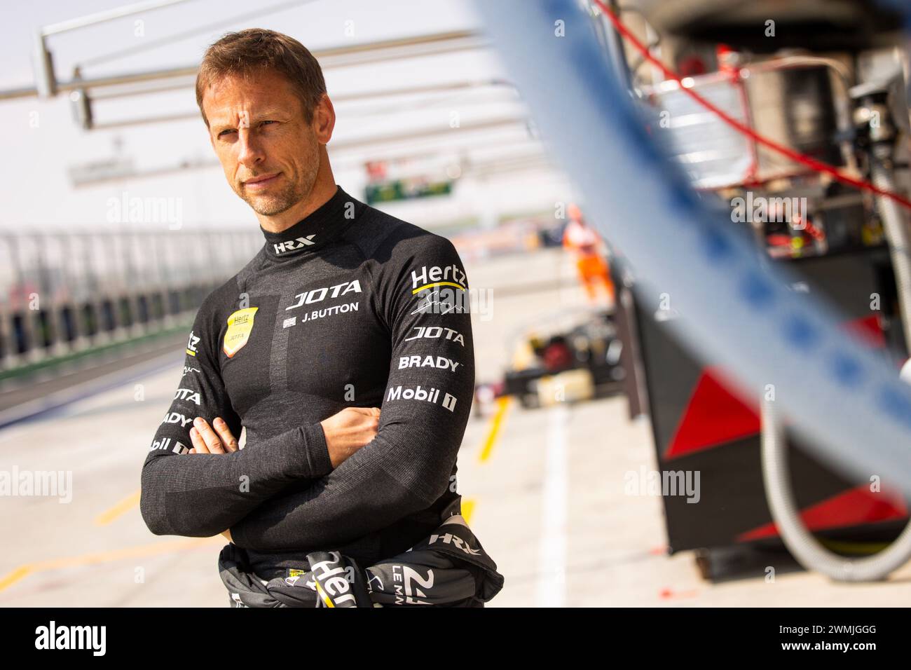 BUTTON Jenson (gbr), Hertz Team Jota, Porsche 963, portrait during the ...