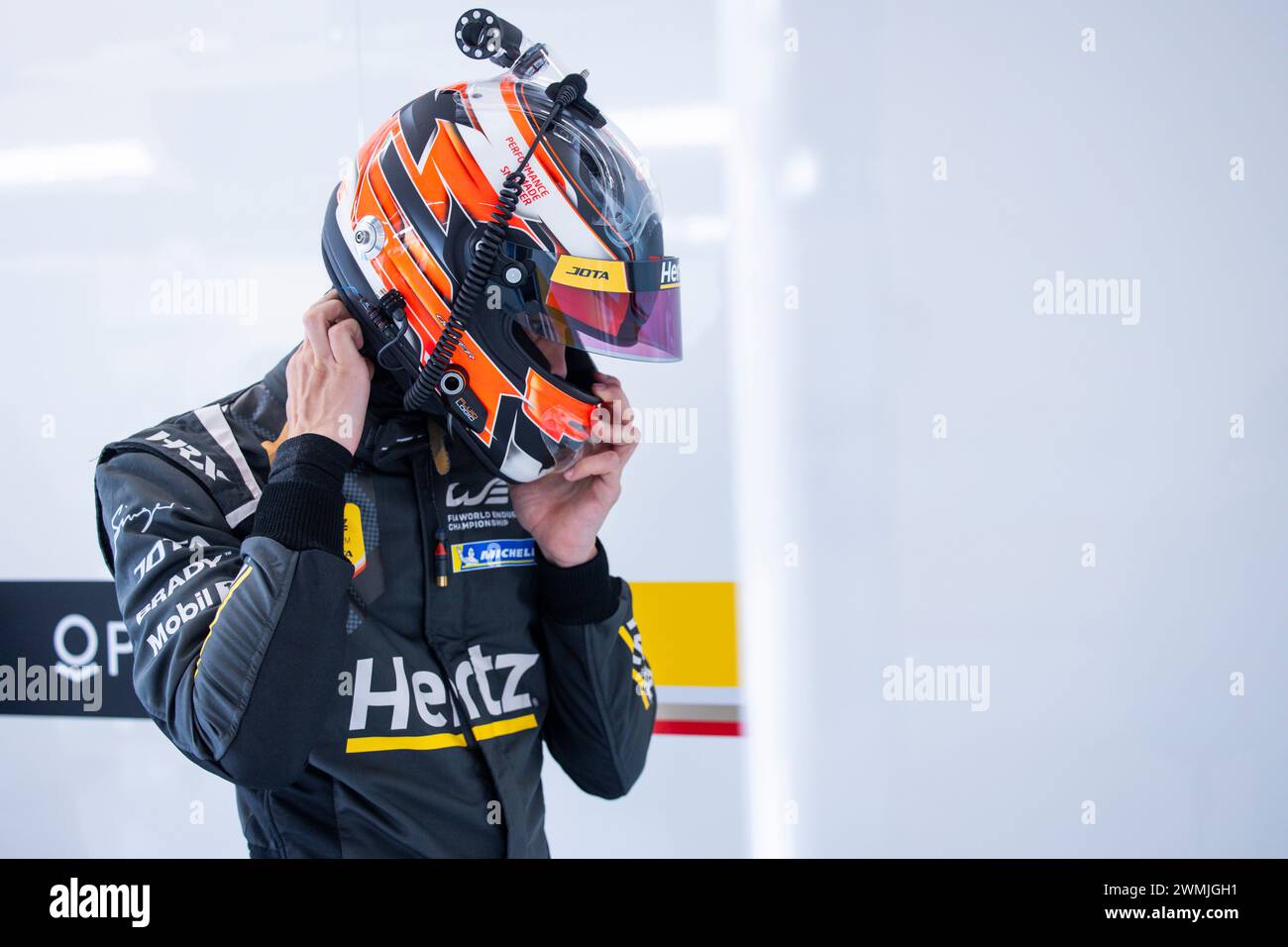 RASMUSSEN Oliver (dnk), Hertz Team Jota, Porsche 963, portrait during ...