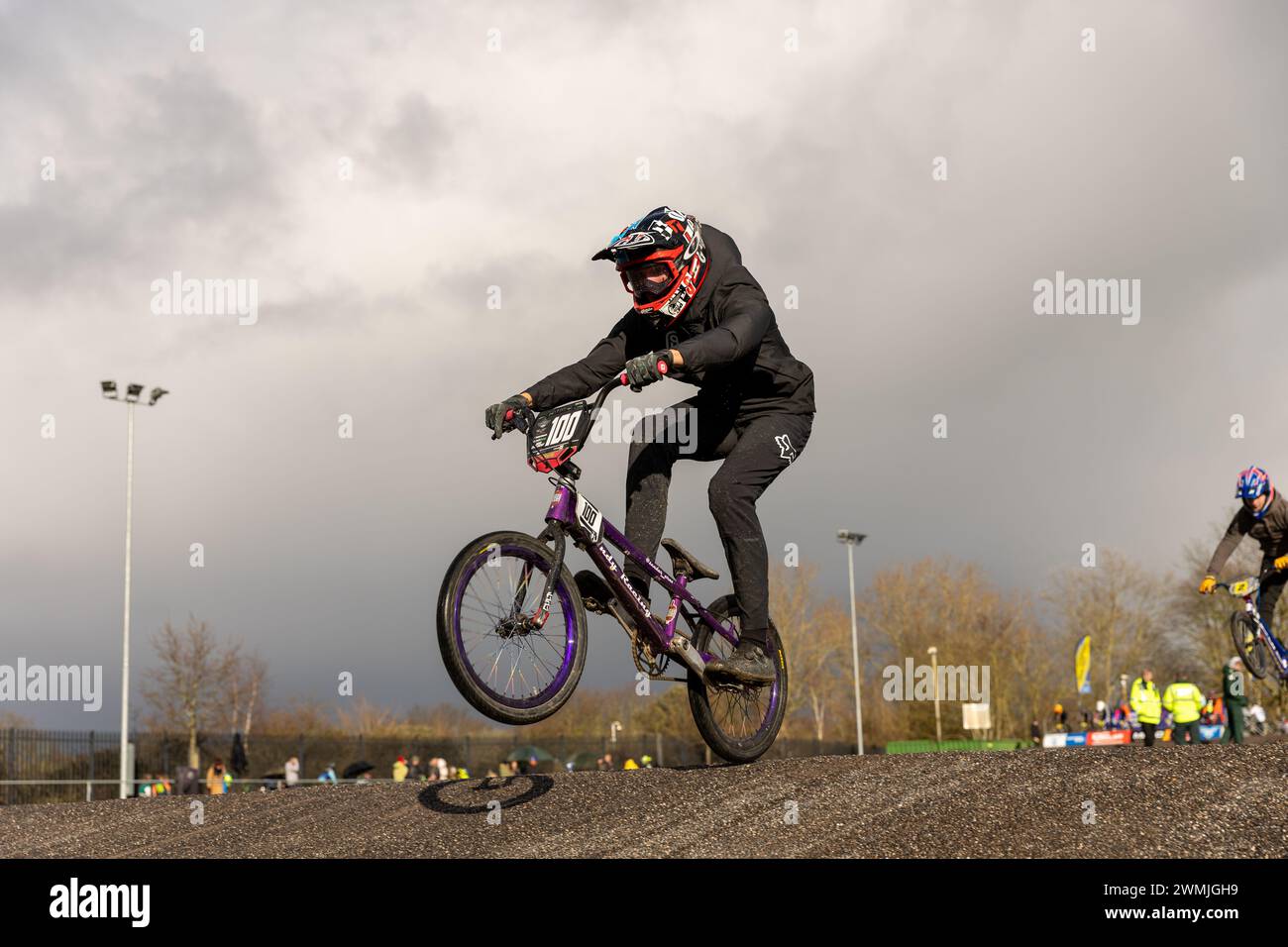 Bmx night racing hi-res stock photography and images - Alamy
