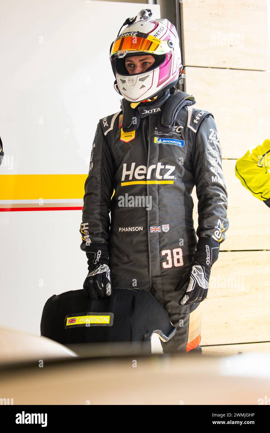 HANSON Philip (gbr), Hertz Team Jota, Porsche 963, portrait during the ...