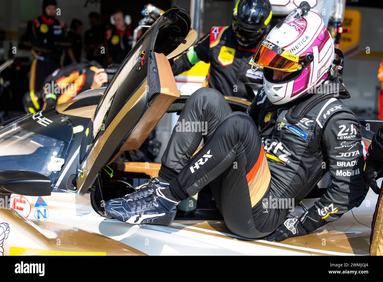 HANSON Philip (gbr), Hertz Team Jota, Porsche 963, portrait during the ...