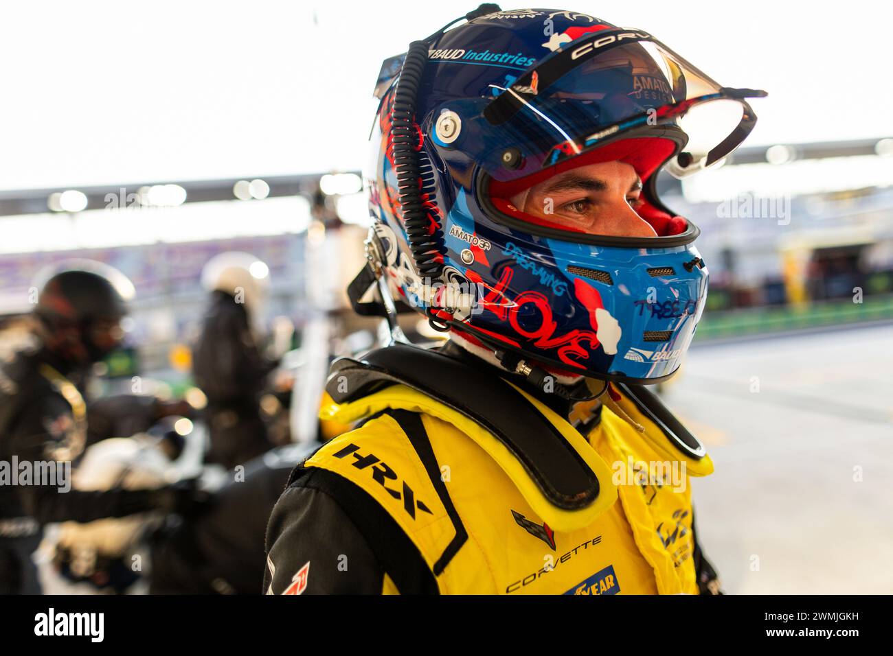 BAUD Sébastien (fra), TF Sport, Corvette Z06 GT3.R, portrait during the ...