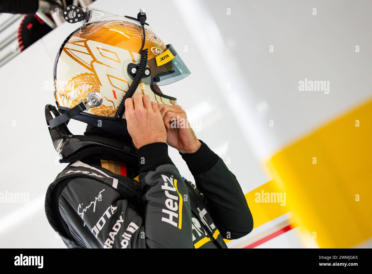BUTTON Jenson (gbr), Hertz Team Jota, Porsche 963, portrait during the ...