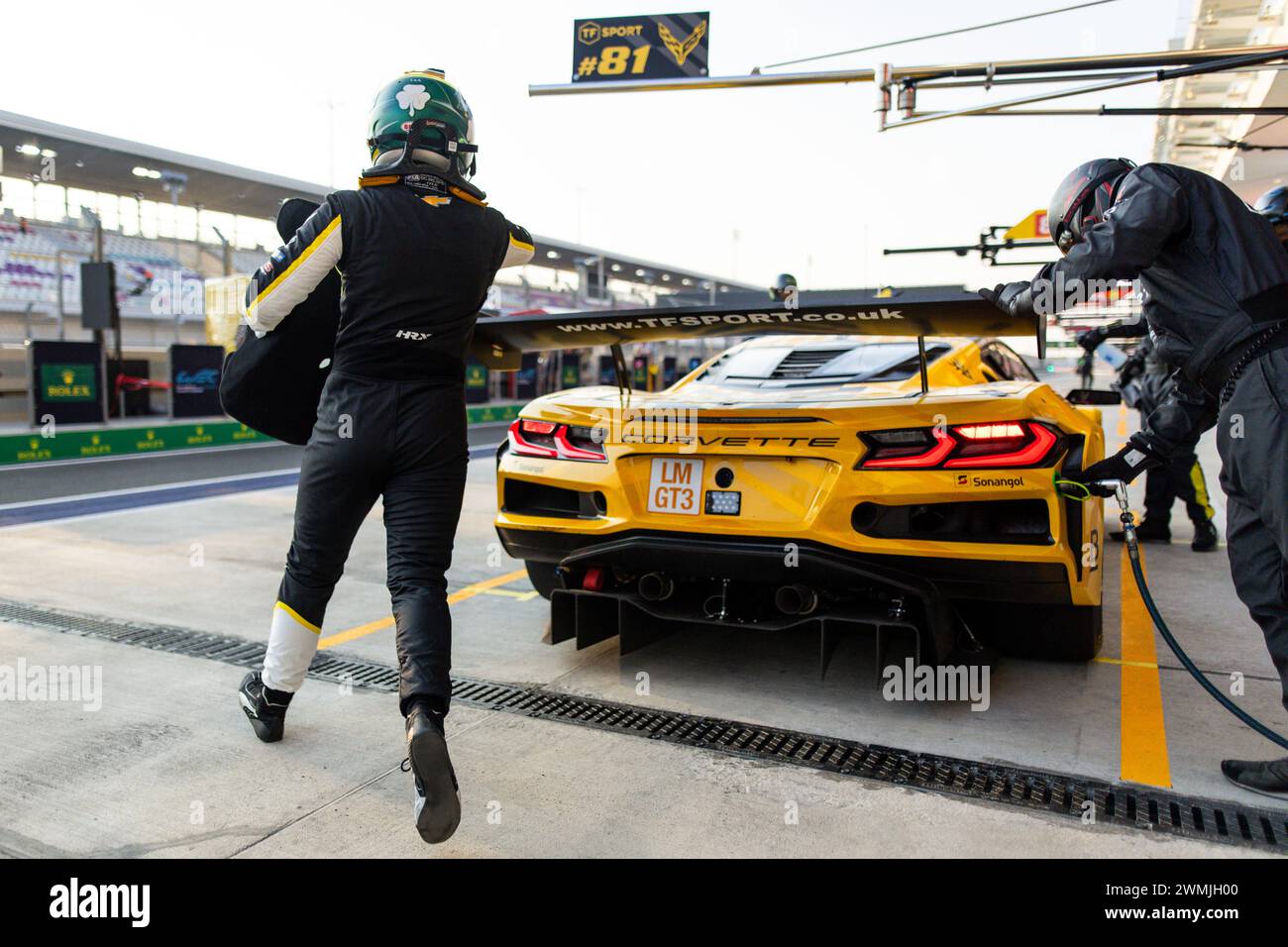 EASTWOOD Charlie (irl), TF Sport, Corvette Z06 GT3.R, portrait during ...
