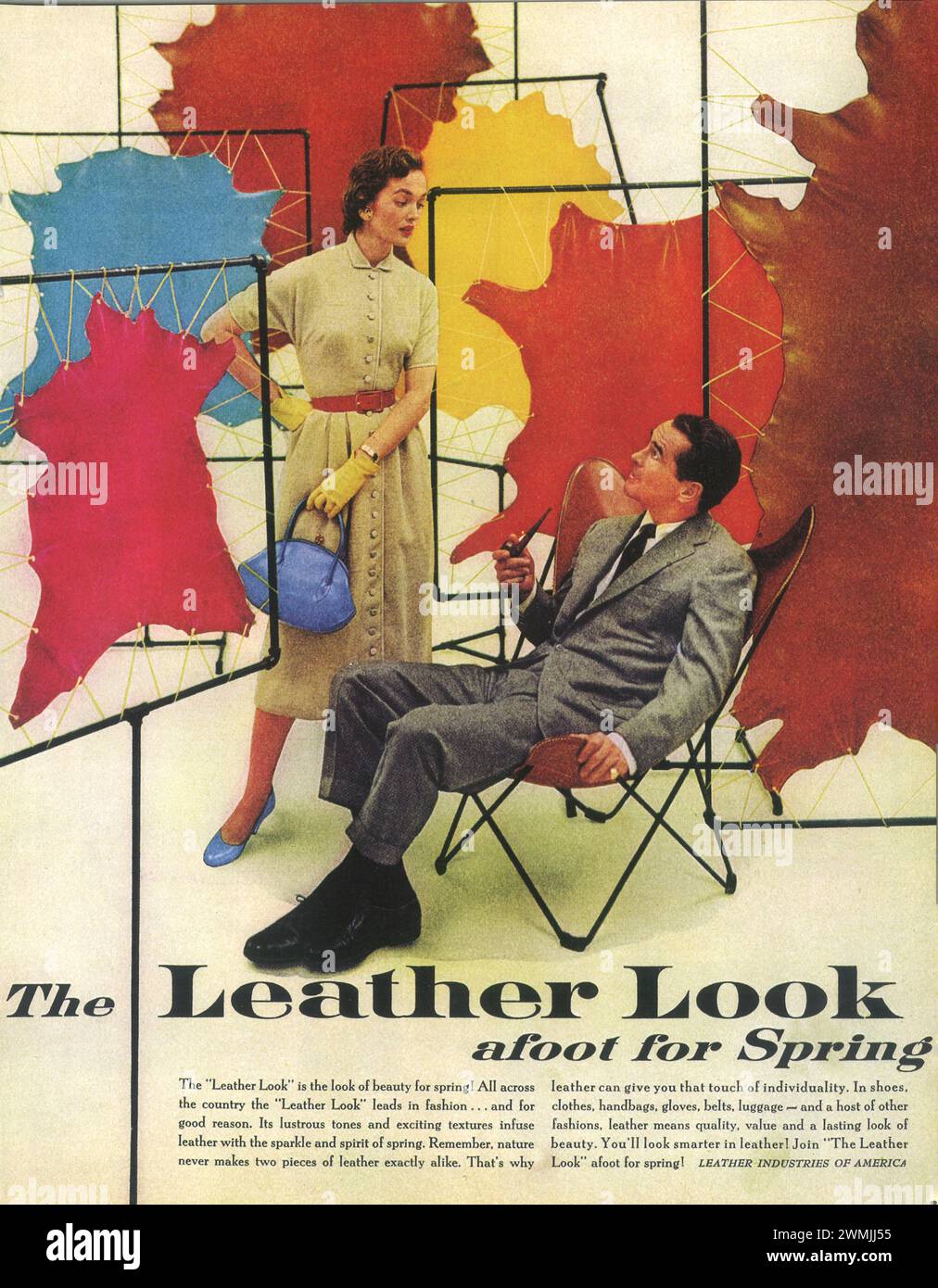 Leather look ad hi-res stock photography and images - Alamy