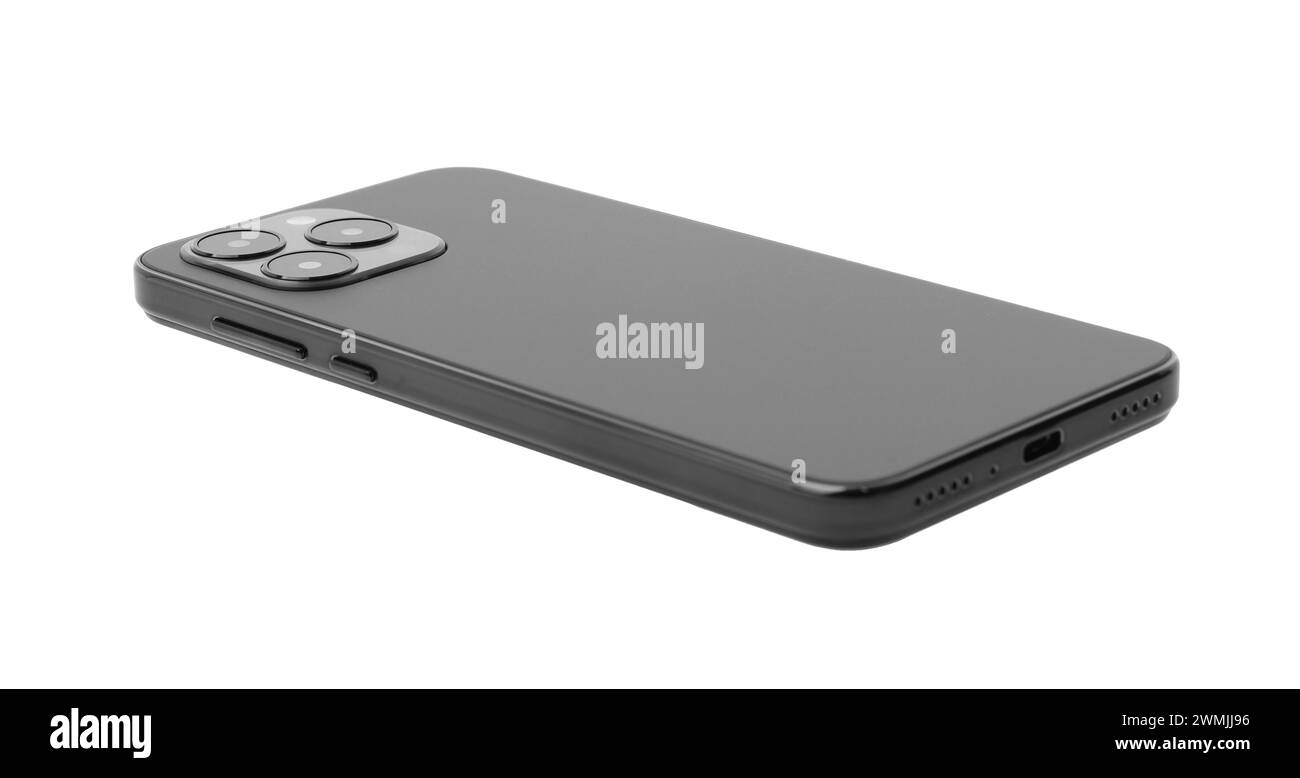 Buy new smartphone Black and White Stock Photos & Images - Alamy